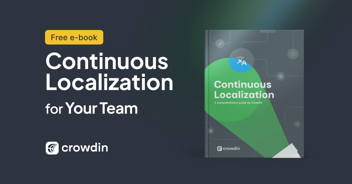 [e-book] Continuous Localization – make your content multilingual